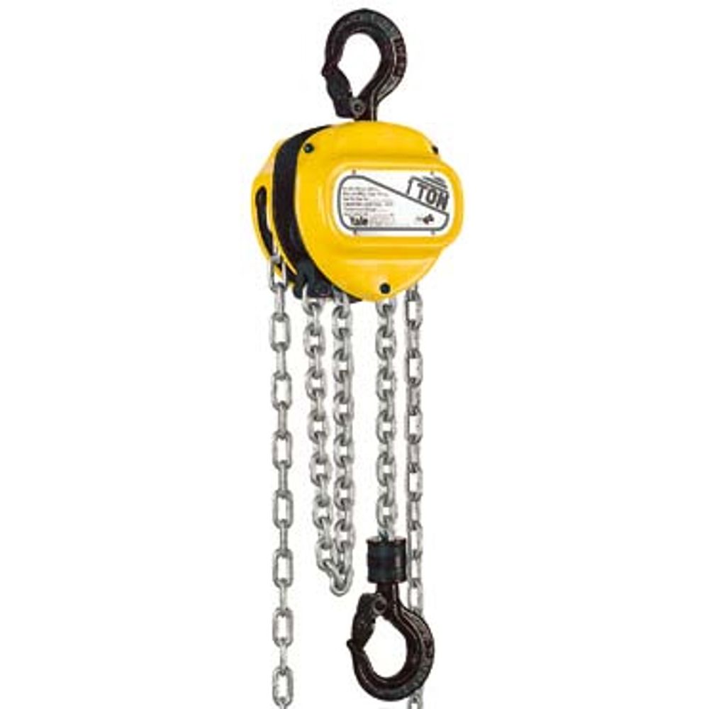 TECLE MANUAL C/CADENA 1TON X 6MTR YALE VS PLUS - efcperu