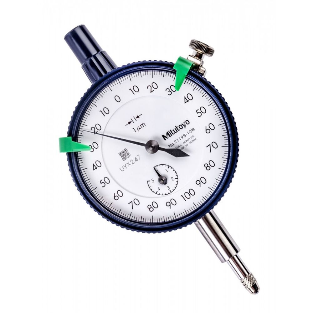 RELOJ COMPARADOR RANG: 1MM, LECT 0,001MM MITUTOYO 2109 S10 - efcperu