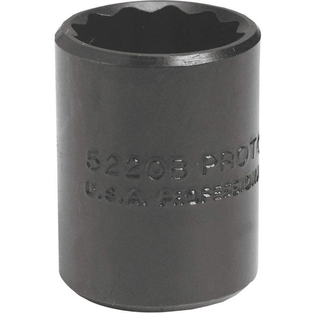 DADO IMPACTO 12 PT OXIDO ENC 3/8" 7/16" PROTO J5214B - efcperu